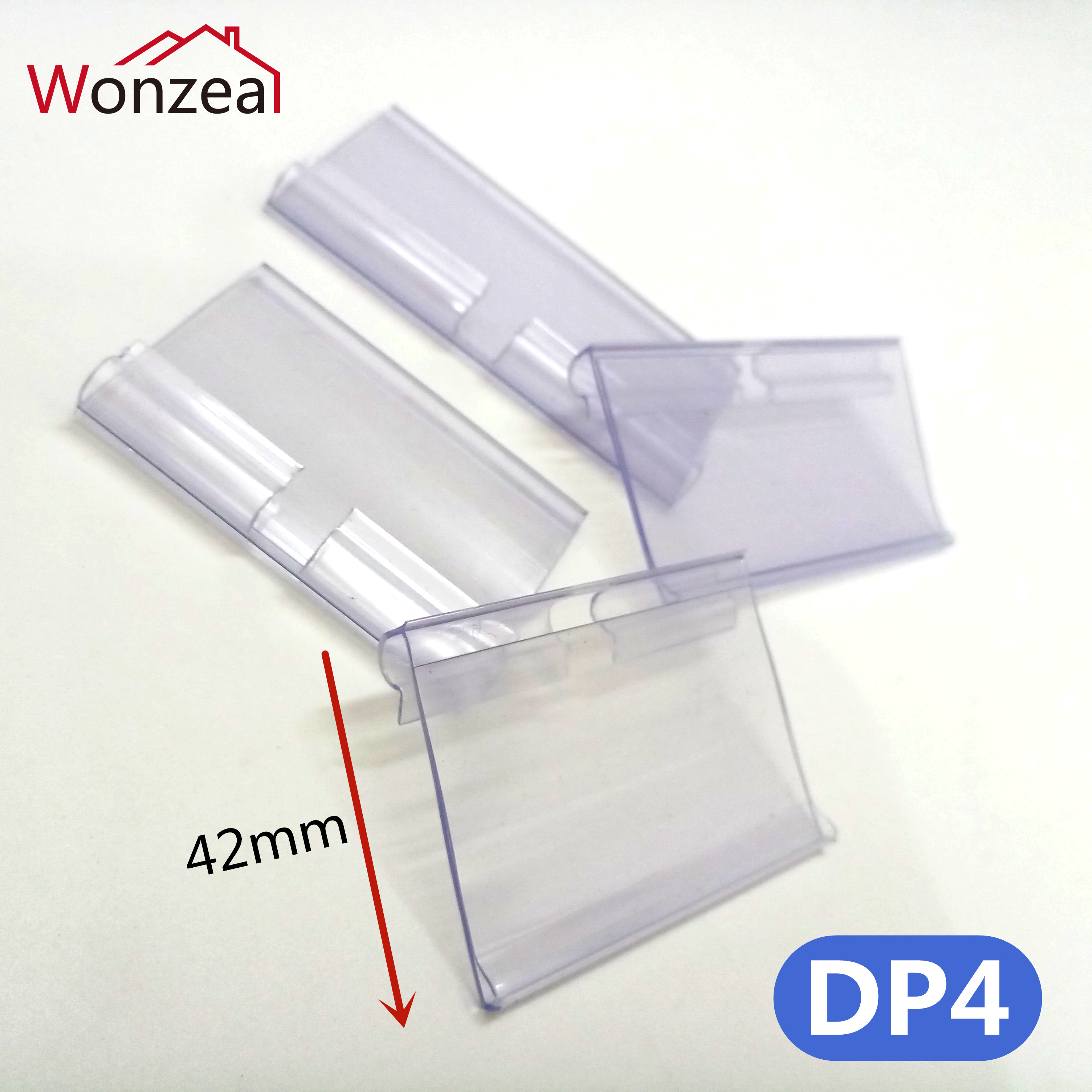 100pcs/lot Clear PVC Plastic Price Tag Sign Label ... – Vicedeal