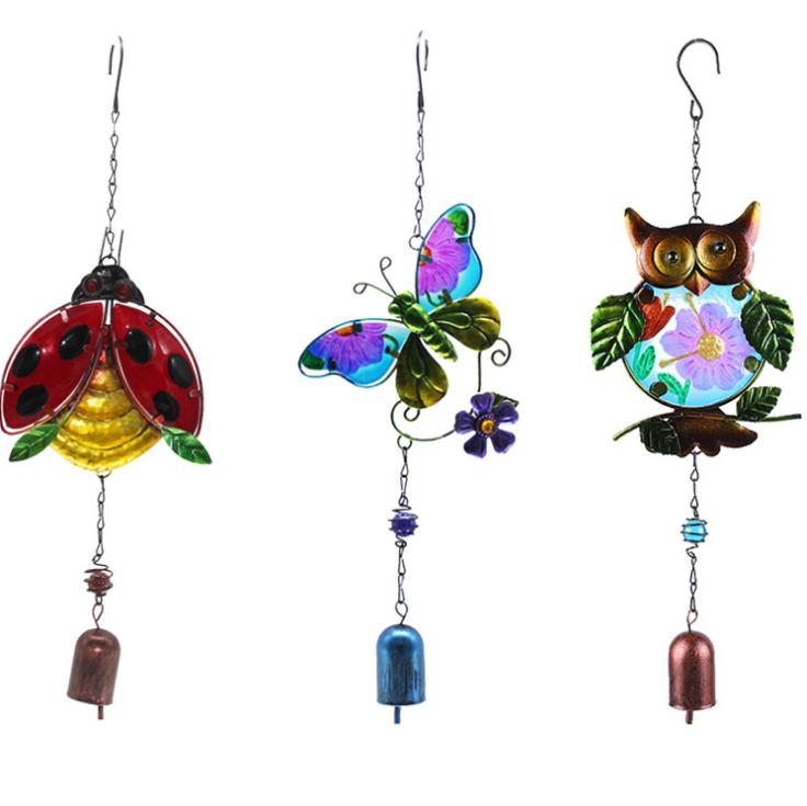 Wind Chime Ladybug Butterfly Owl Wind-Bell Garden ... – Grandado