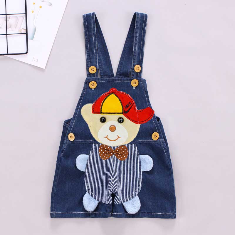 Ienens 1-3Y Baby Boy Jeans Overalls Tuinbroek Kind... – Grandado