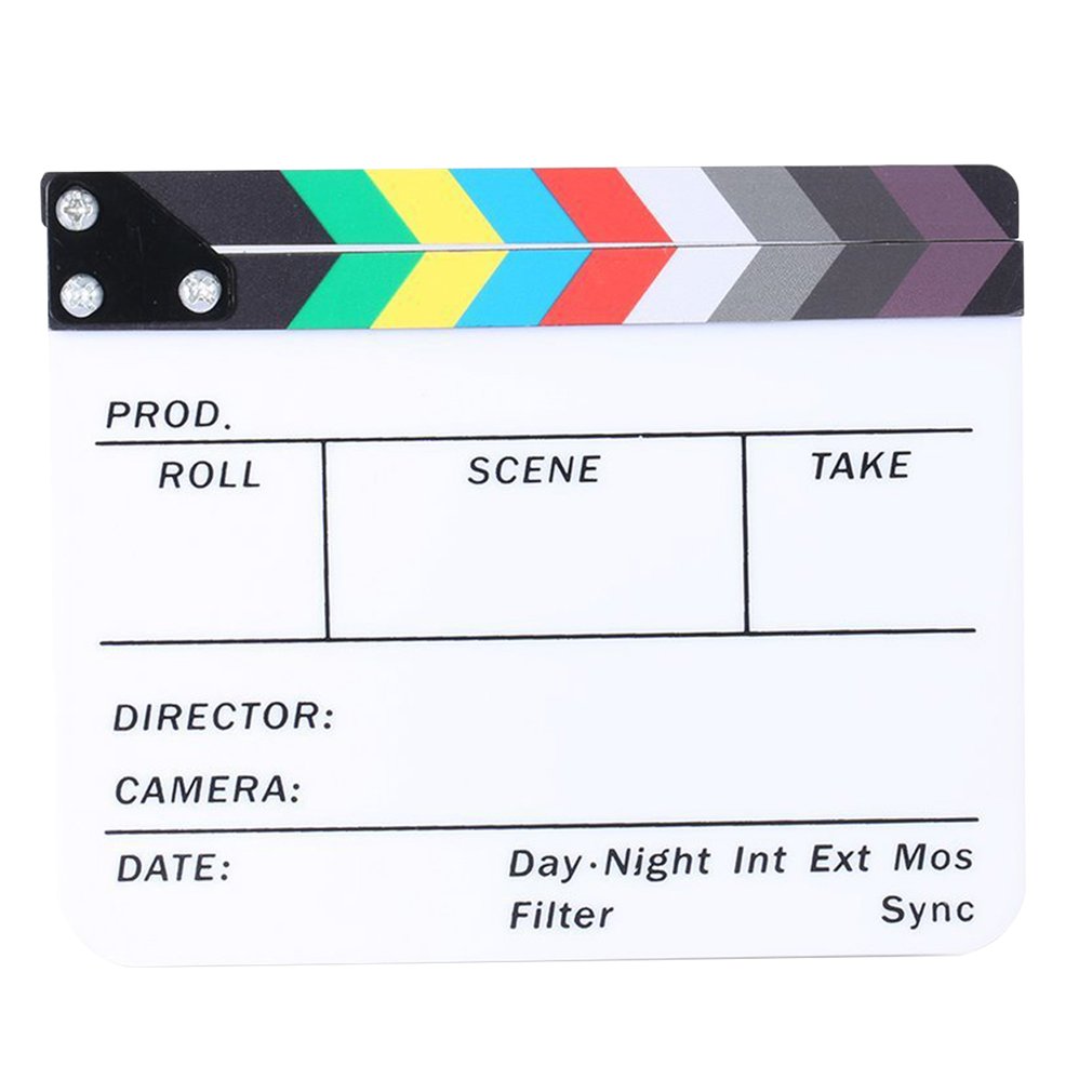 Director Video Scene Clapperboard Clapper Board Er... – Grandado