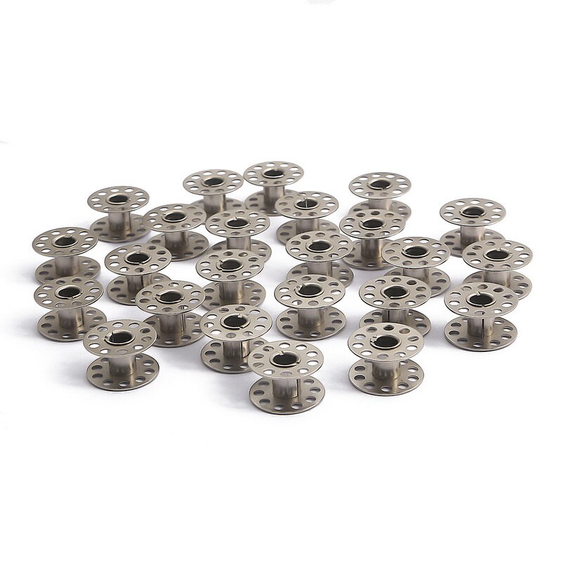 10PCS Stainless Steel Metal Bobbins Spool Sewing C... – Grandado