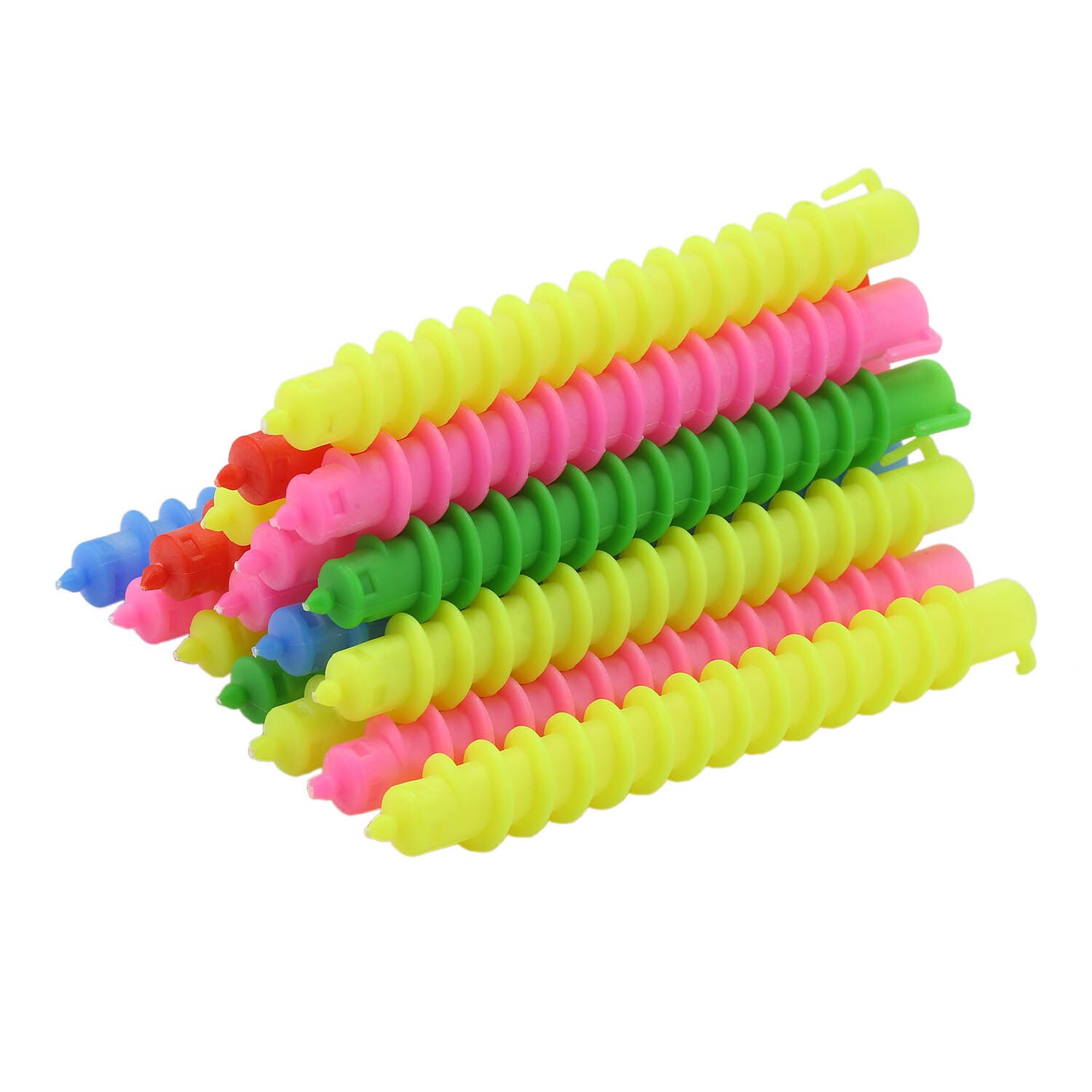 17Pcs Spiral Hair Perm Rod Spiral Rod Barber Haird... – Grandado