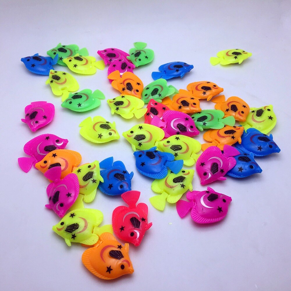 100 pcs/lot Floating fish toy for children mini to... – Grandado