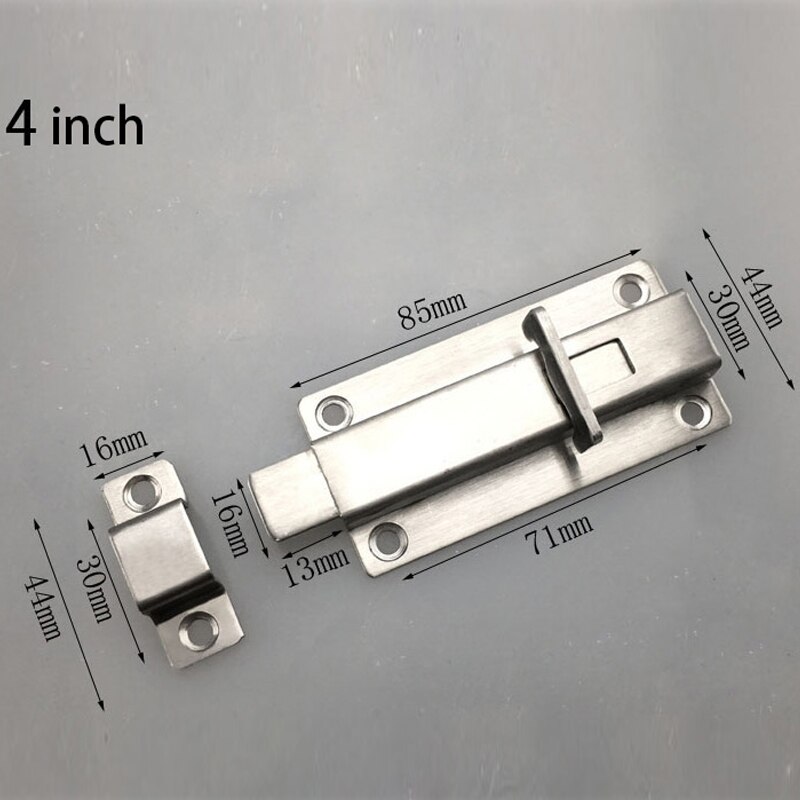 2/2.5/3/4inch Stainless Steel Door Latch Barrel Bo... – Vicedeal