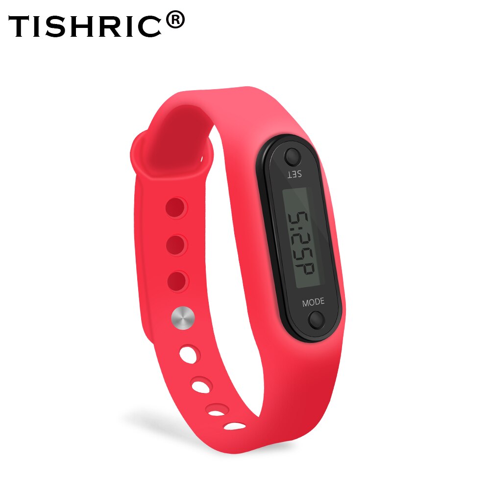 TISHRIC Waterproof Fitness Bracelet Pedometer Digi... – Grandado