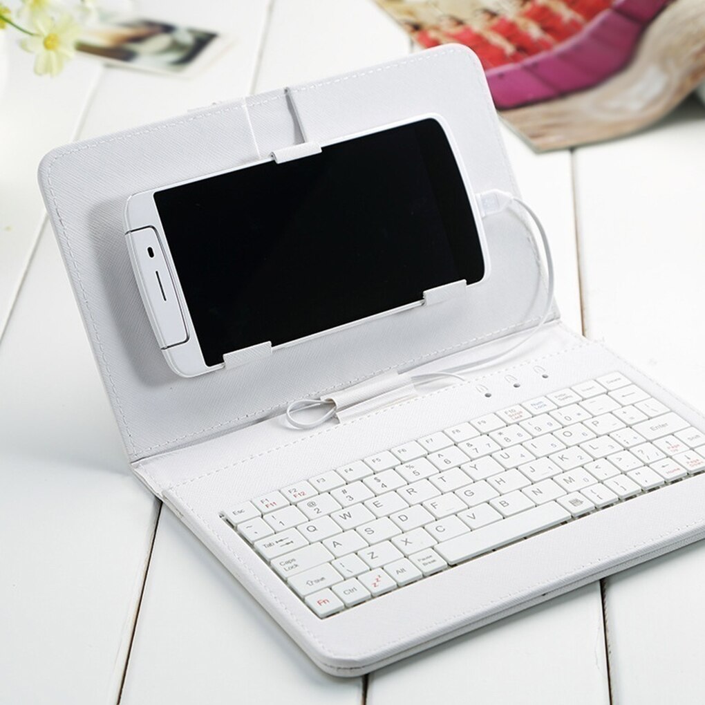 Universele Pu Leather Wired Keyboard Case Voor And... – Grandado