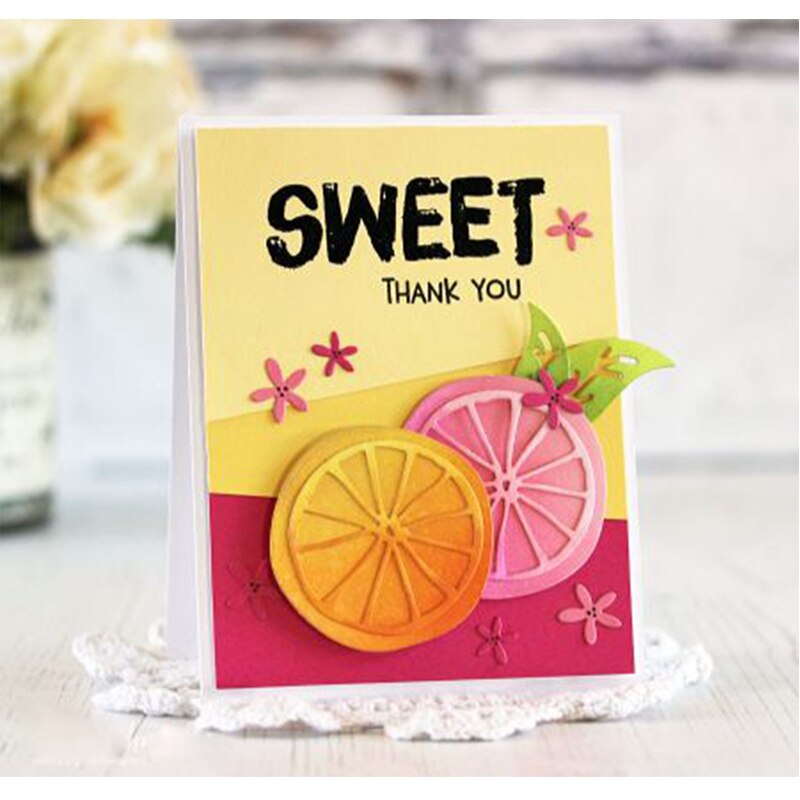7PCS Lovely Lemon Metal Cutting Dies Stencils For ... – Grandado