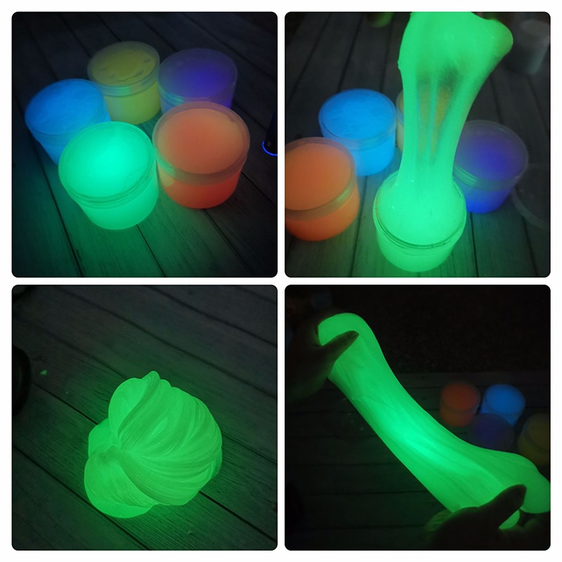 1pc DIY Magic Crystal Slime Toys Luminous Fluffy F... – Grandado
