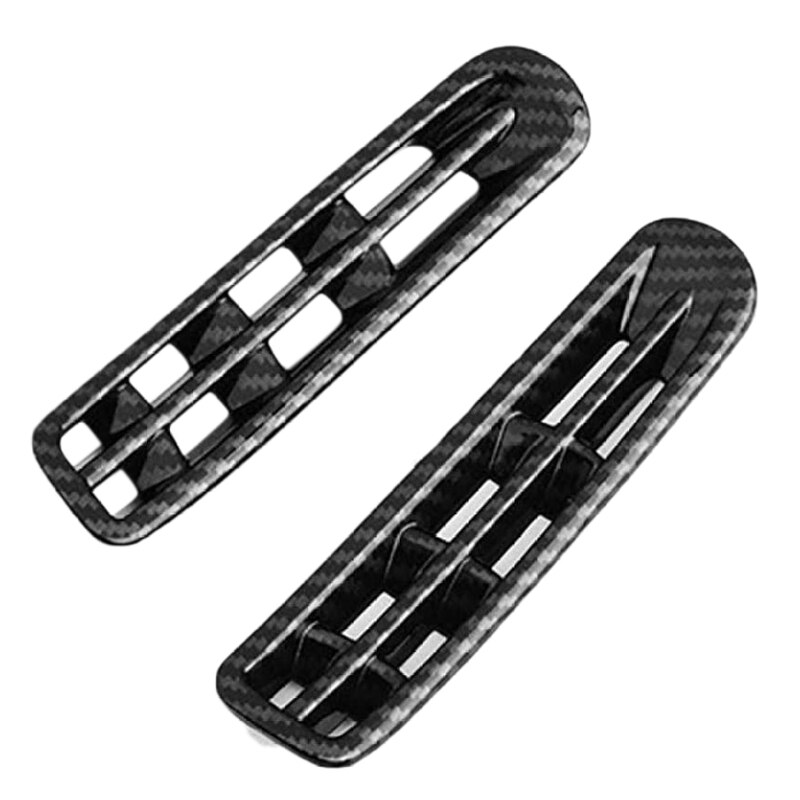 Car ABS Carbon Fiber Front Column Air Outlet Cover... – Grandado