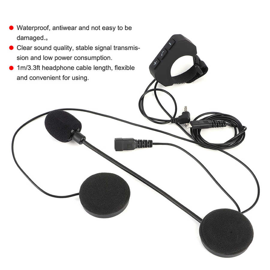 Waterproof Motorcycle Helmet Headphone Anti-Interf... – Grandado