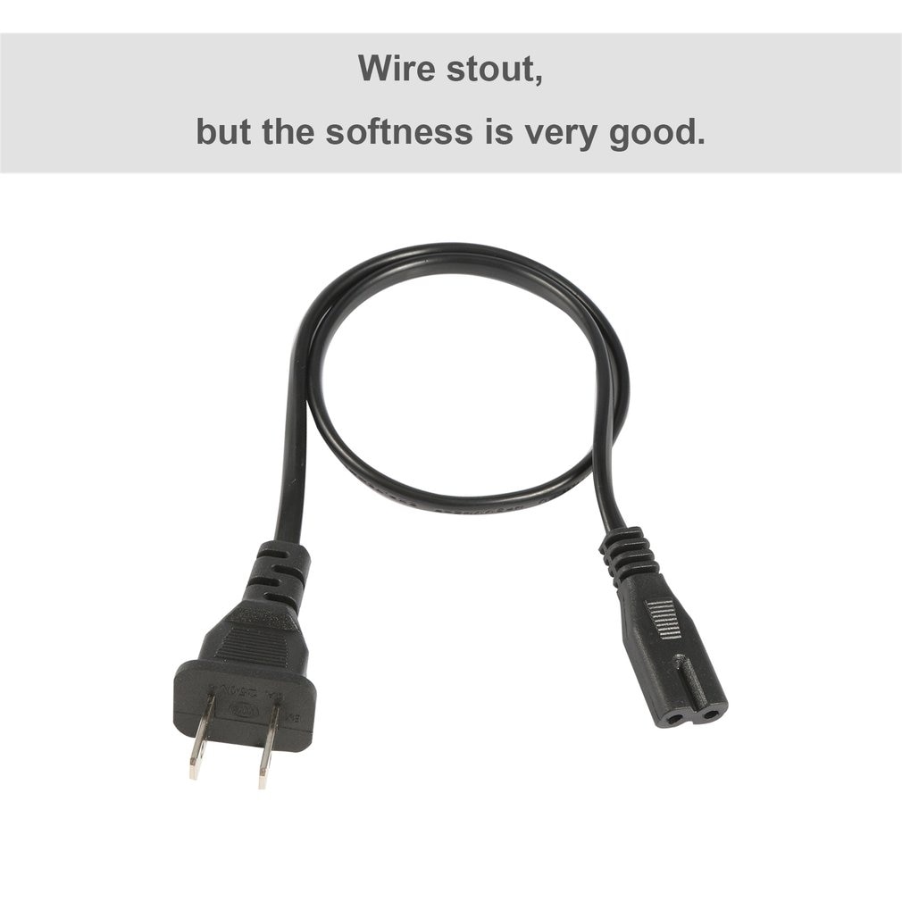 Power Cords 50cm National Standard Flat Plug Eight... – Vicedeal