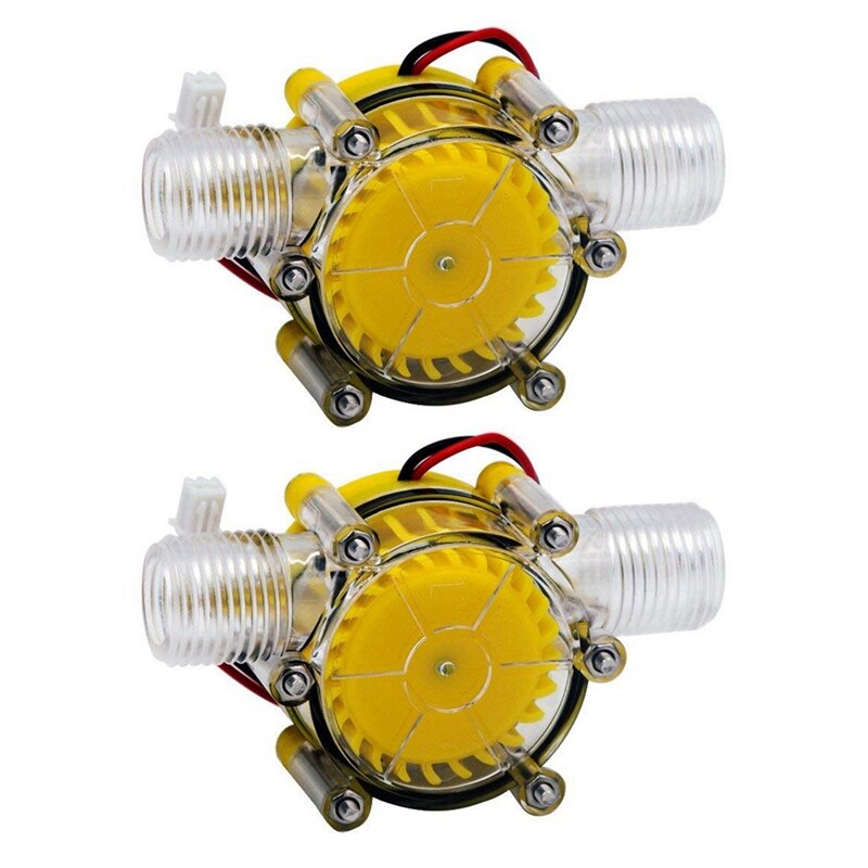 -2X 10W Water Flow Pump Mini Hydro Generator Turbi... – Grandado