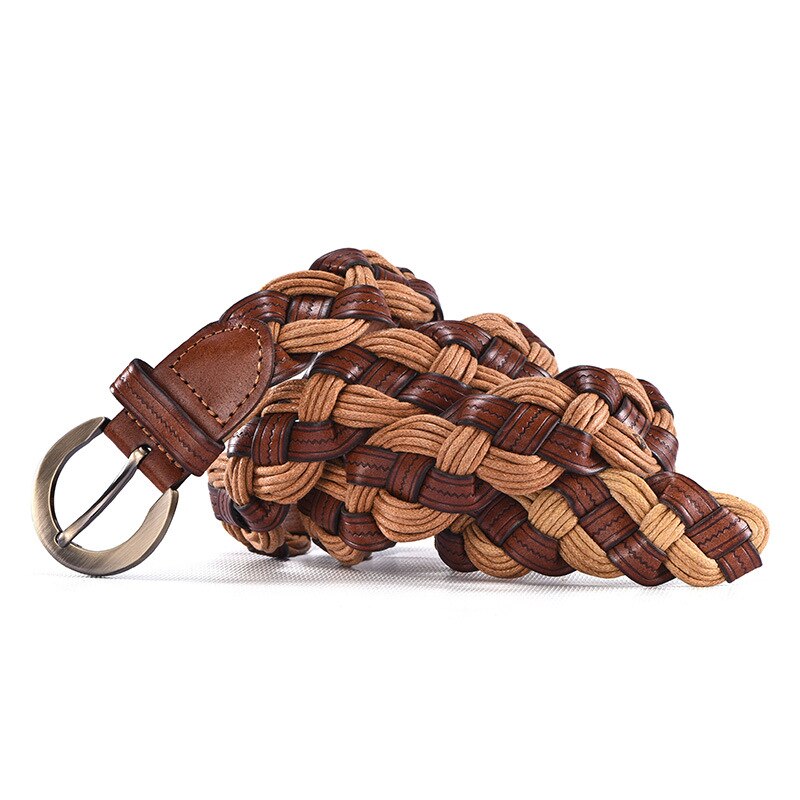 Braided Waist Belt Vintage Women Ladies Hemp Rope ... – Vicedeal