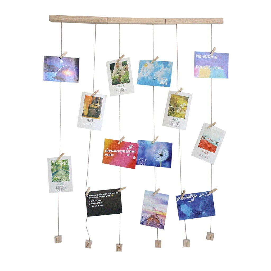 Photo Display Picture Frame Photo Storage Decorati... – Vicedeal