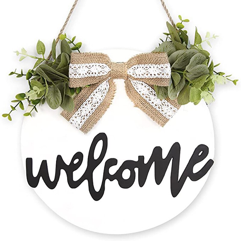 30cm Entrance Decoration Logo Cotton Garland Welco... – Grandado