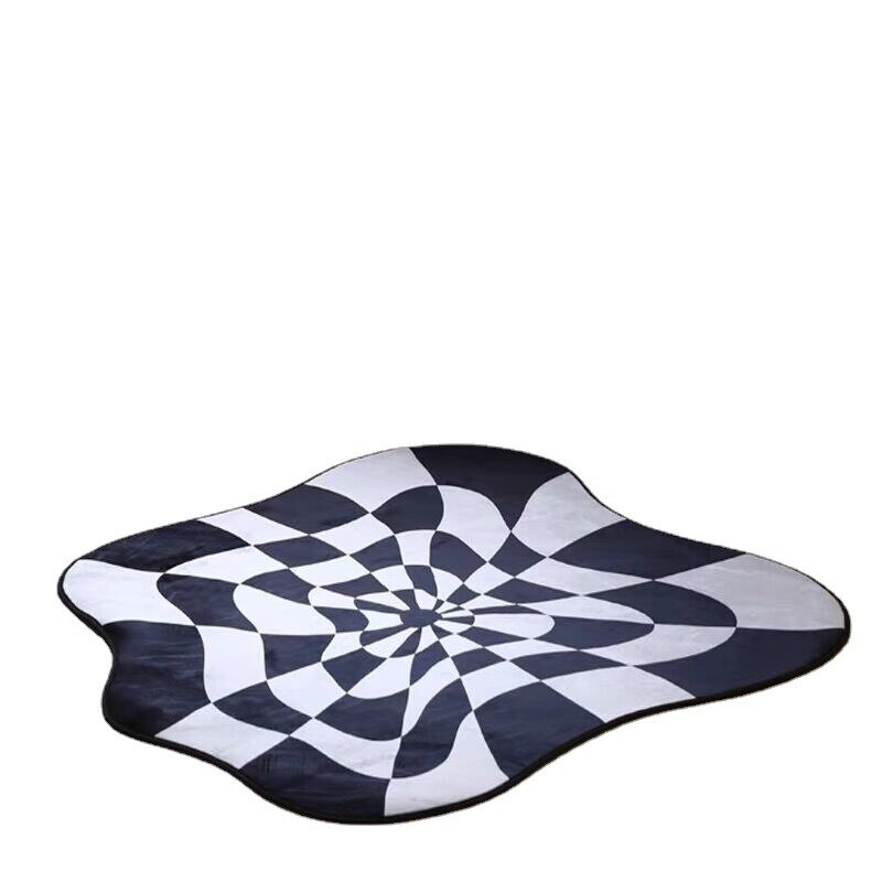 Carpet Household Nordic Checkerboard Living Room S... – Grandado