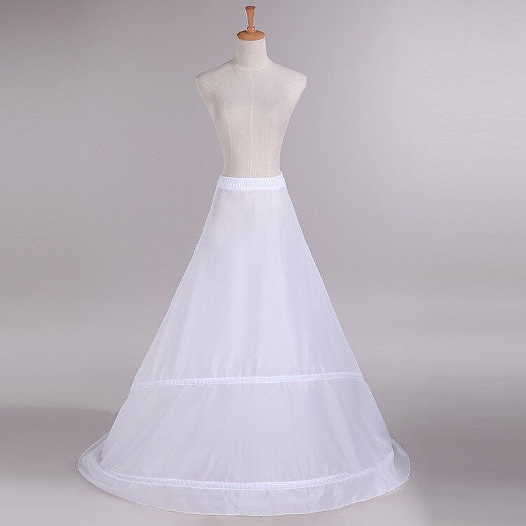 2 Hoops A-Lijn Wedding Petticoat Slip Onderrok Voo... – Grandado