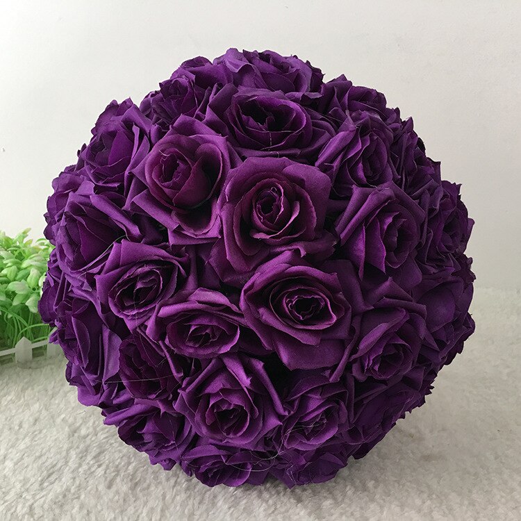 30cm Diameter Rose Flower Ball Home Office Superma... – Grandado