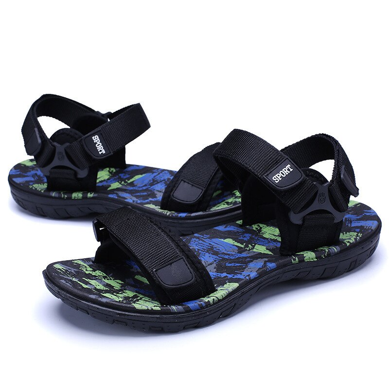Män sandaler sommar skor män sandaler krok&slinga ... – Grandado