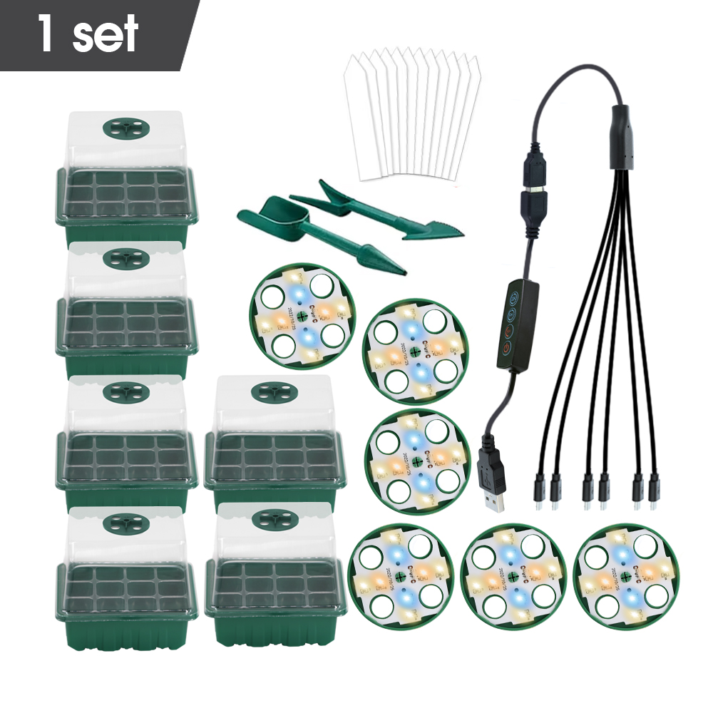 LED Grow Light Seedling Starter Tray for Home Gard... – Grandado
