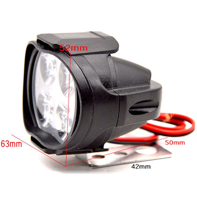 12w Motorcycle E Bike Led Light Universal Style 4l Vicedeal