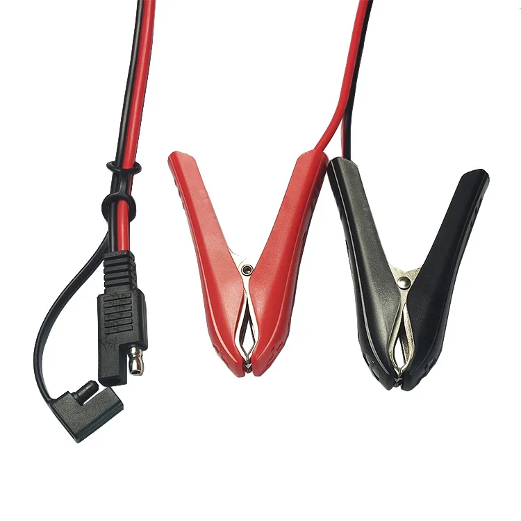 100CM 14AWG Alligator Crocodile Clip to SAE Connec... – Grandado