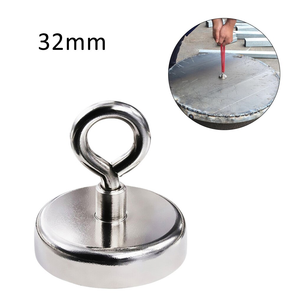 10mm/32mm Strong Neodymium Magnet Round Salvage Ma... – Grandado