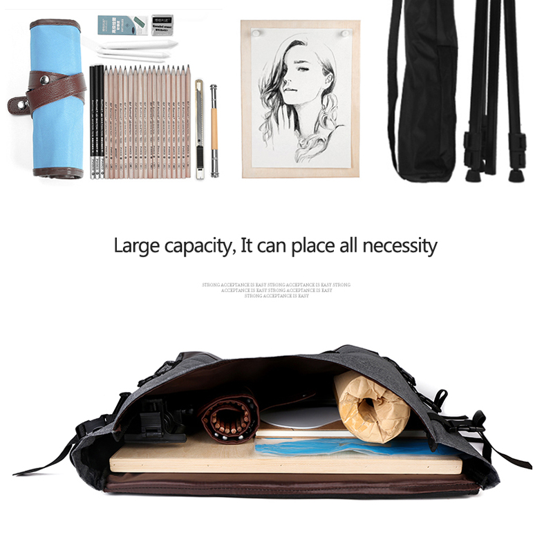 Large Art bag for drawing board painting set trave... – Grandado
