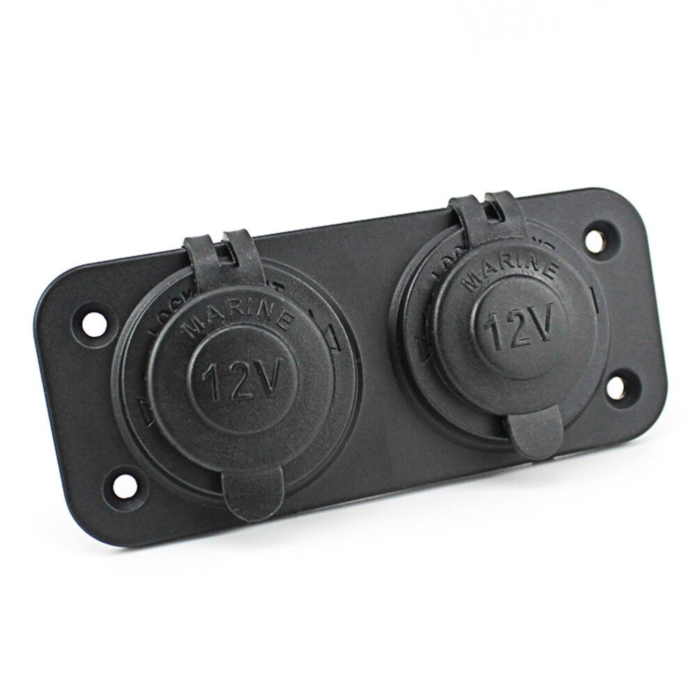 12V Waterproof Motorbike Car Boat Dual Holes Cigar... – Vicedeal