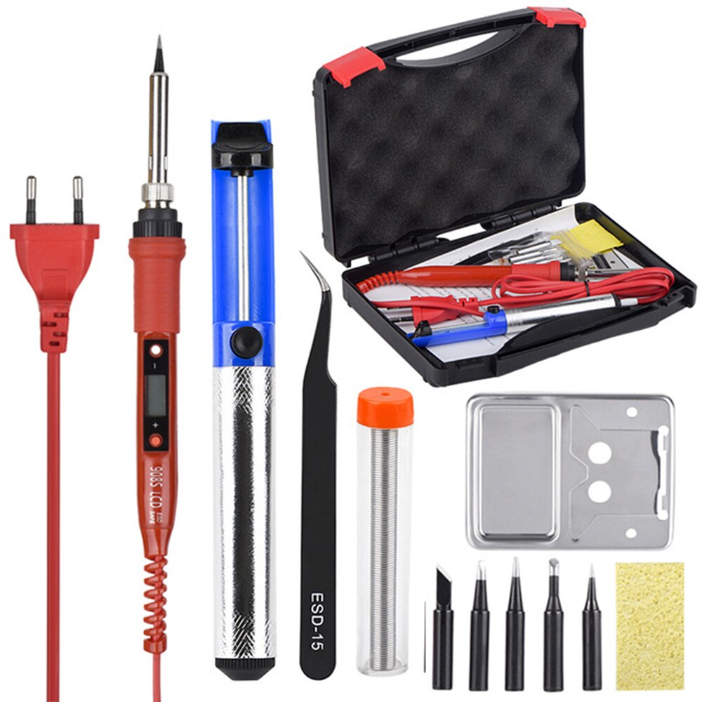 Electric Soldering Iron Kit 80W 220V Adjustable So... – Grandado