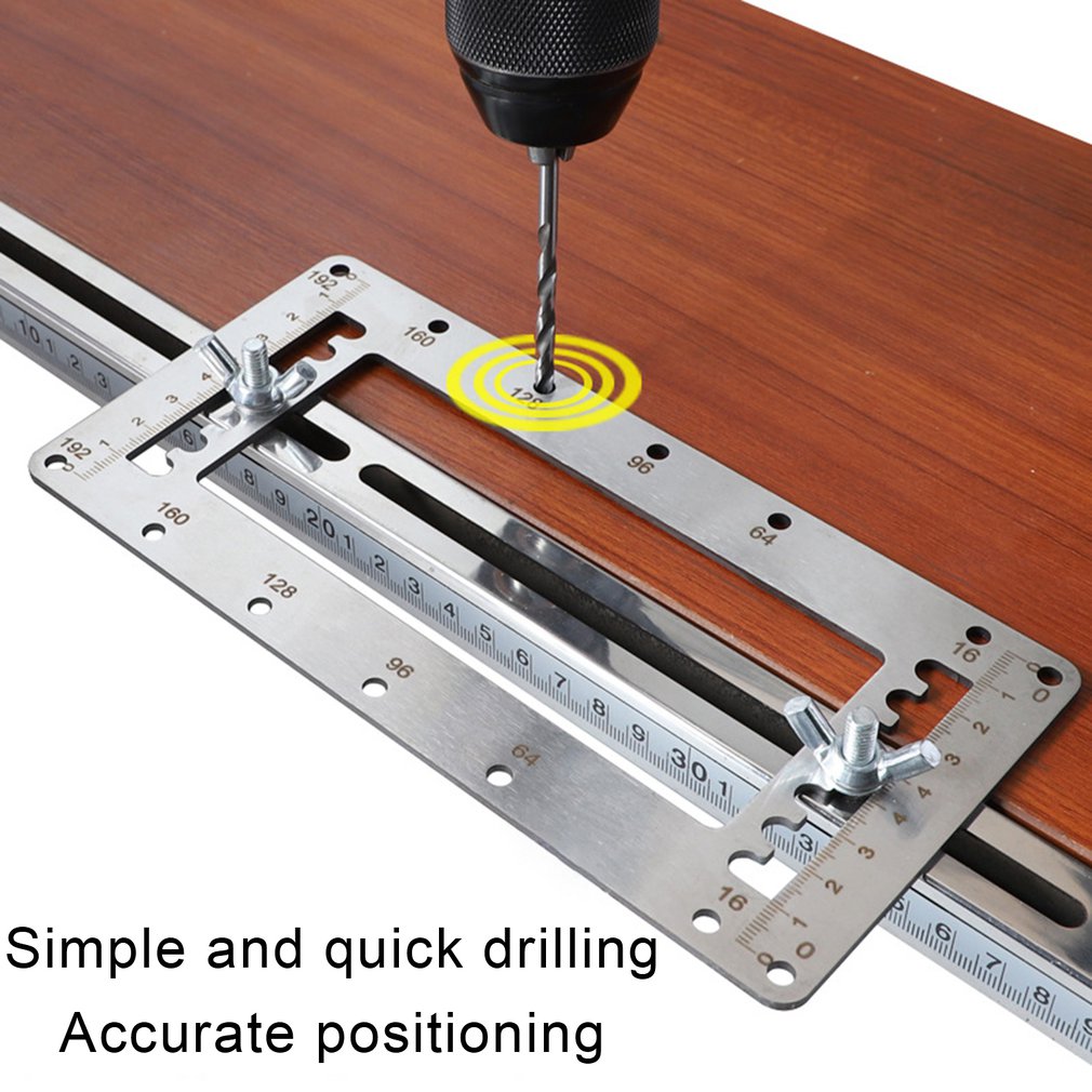Hole Handle Punch Locator tool Woodworking Pocket ... – Grandado