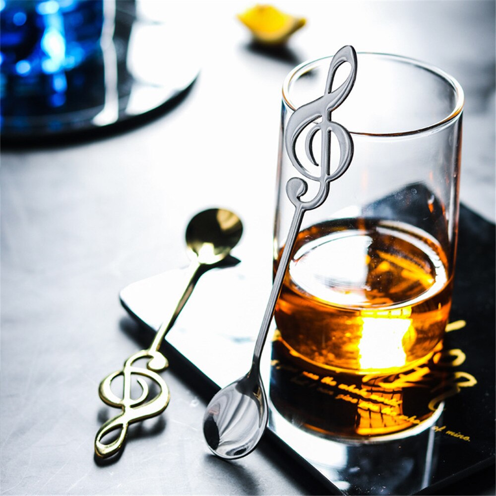 Musical Note Coffee Spoons 304 Stainless Steel Tea... – Grandado