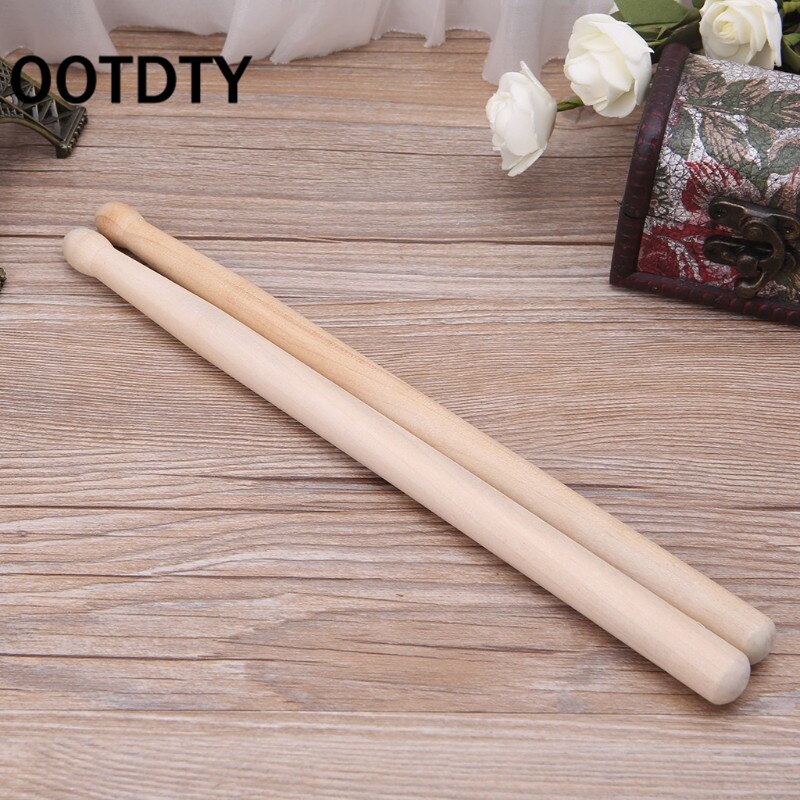OOTDTY 2pcs Wood Drum Sticks with Smooth Surface D... – Vicedeal