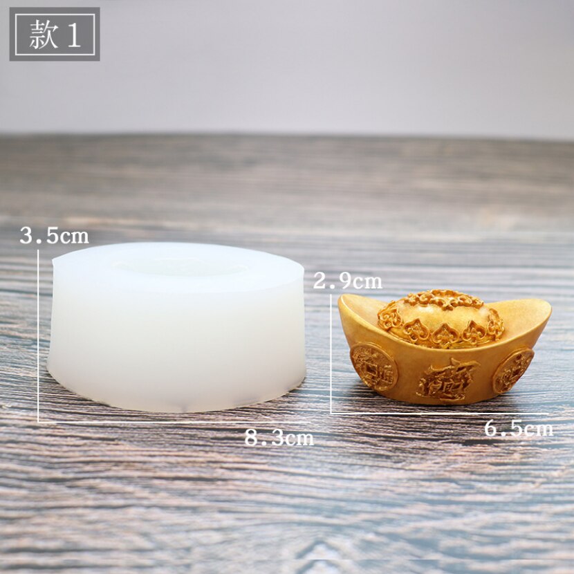 Goudstaaf Fondant Siliconen Mal Diy Chinese Stijl ... – Grandado