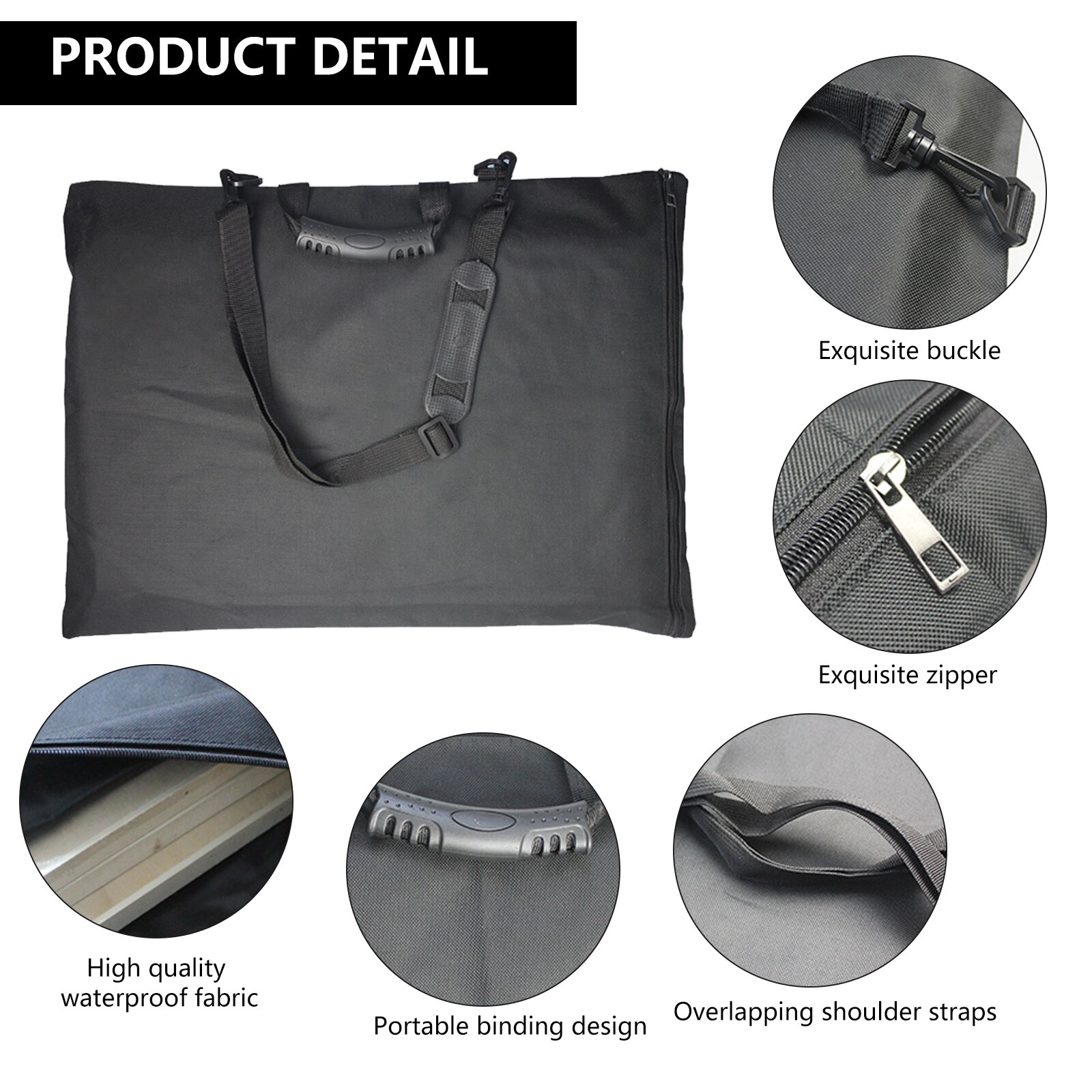 Sketchpad Bag Portfolio Bag Waterproof Nylon Drawb... – Vicedeal