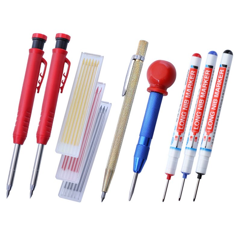 Carpenter Pencil Set Solid Woodworking Constructio... – Grandado