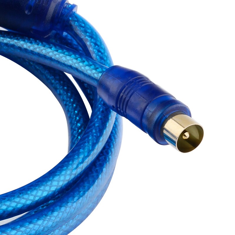 1.5m antenna television PAL male, male F type coax... – Grandado