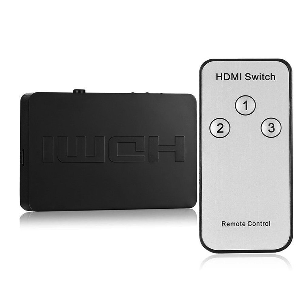 3X1 Hdmi Splitter Switcher 3 Port Hub Box Auto Swi... – Vicedeal