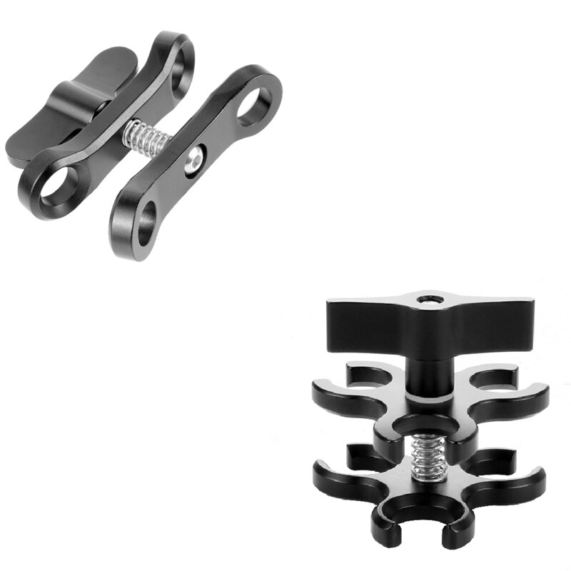 2PCS Upgrade Clamp 3-Hole Aluminum Triple Butterfl... – Grandado