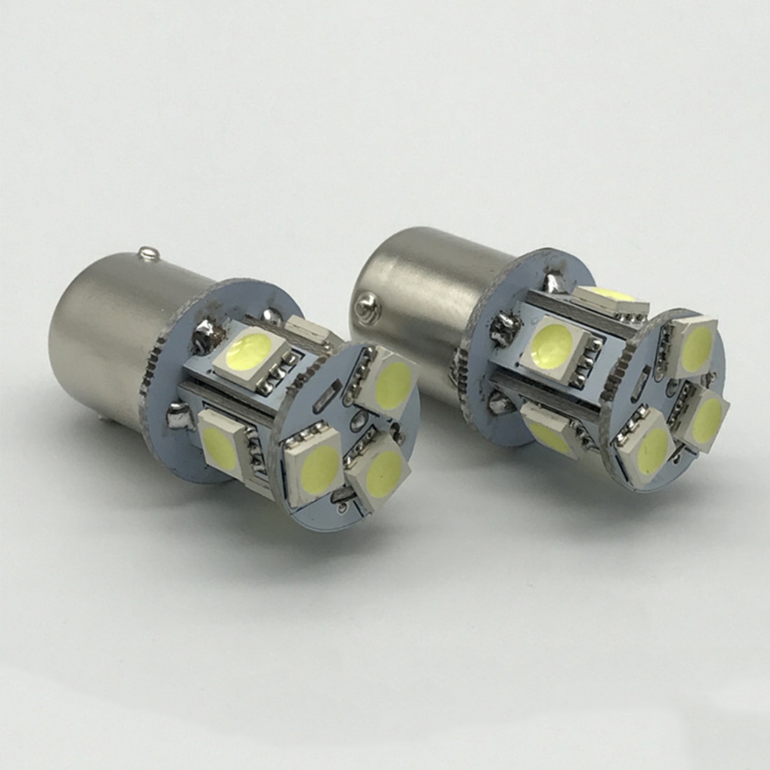 2 Pcs BA15S R5W 1156 5050 8SMD Led Auto Led Turn P... – Vicedeal