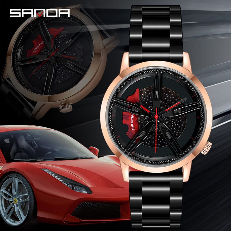 Men Sport Watches Racing Tires Classic Male Wrist ... – Grandado