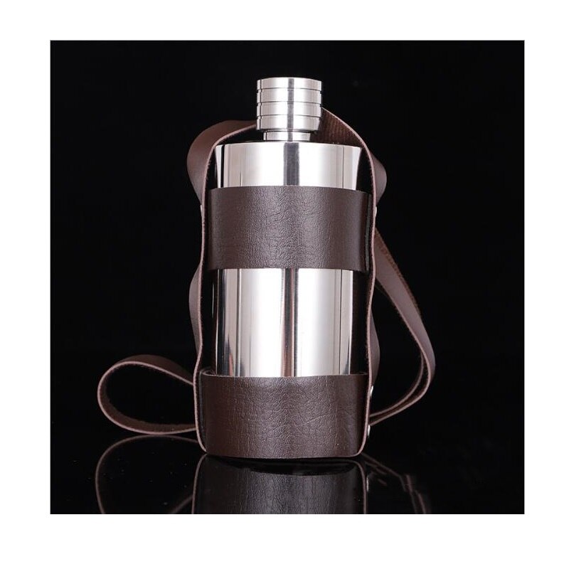 Cylindrical 304 Stainless Steel Flasks 18oz/500ml ... – Vicedeal