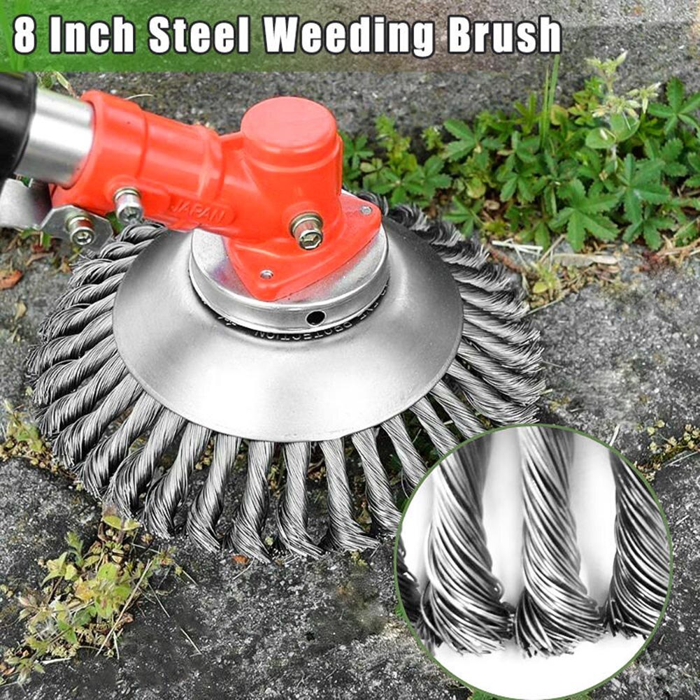 8 inch steel wire wheel grass cutter store