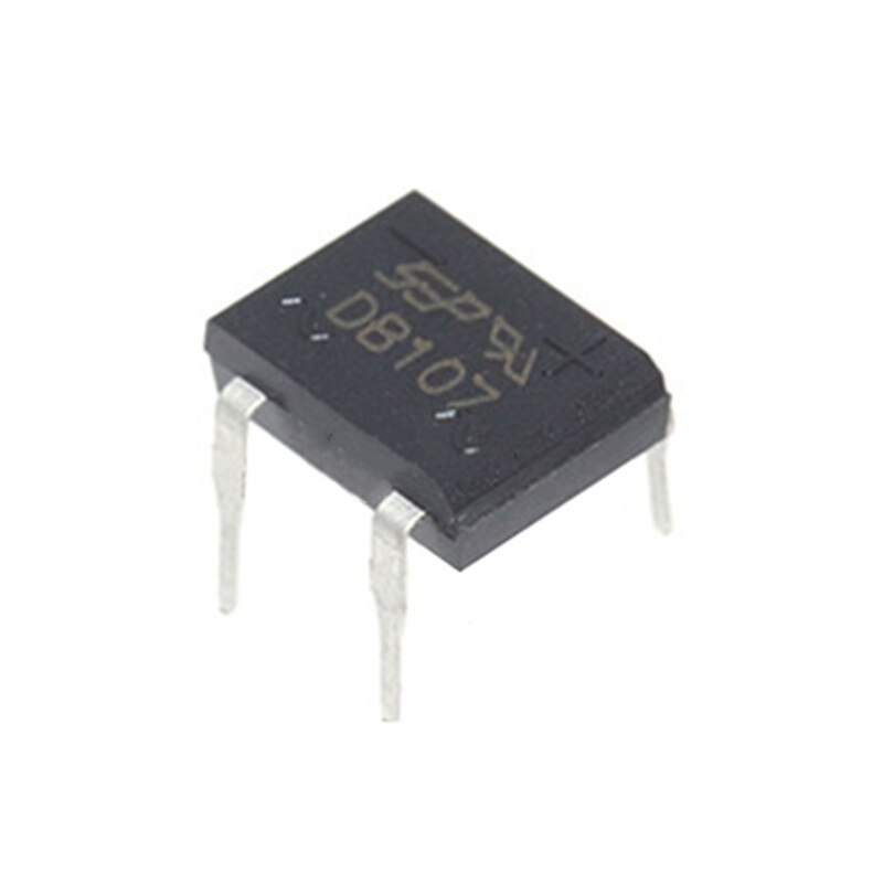In-line DB107 rectifier bridge DIP-4 1A 1000V SEP ... – Grandado