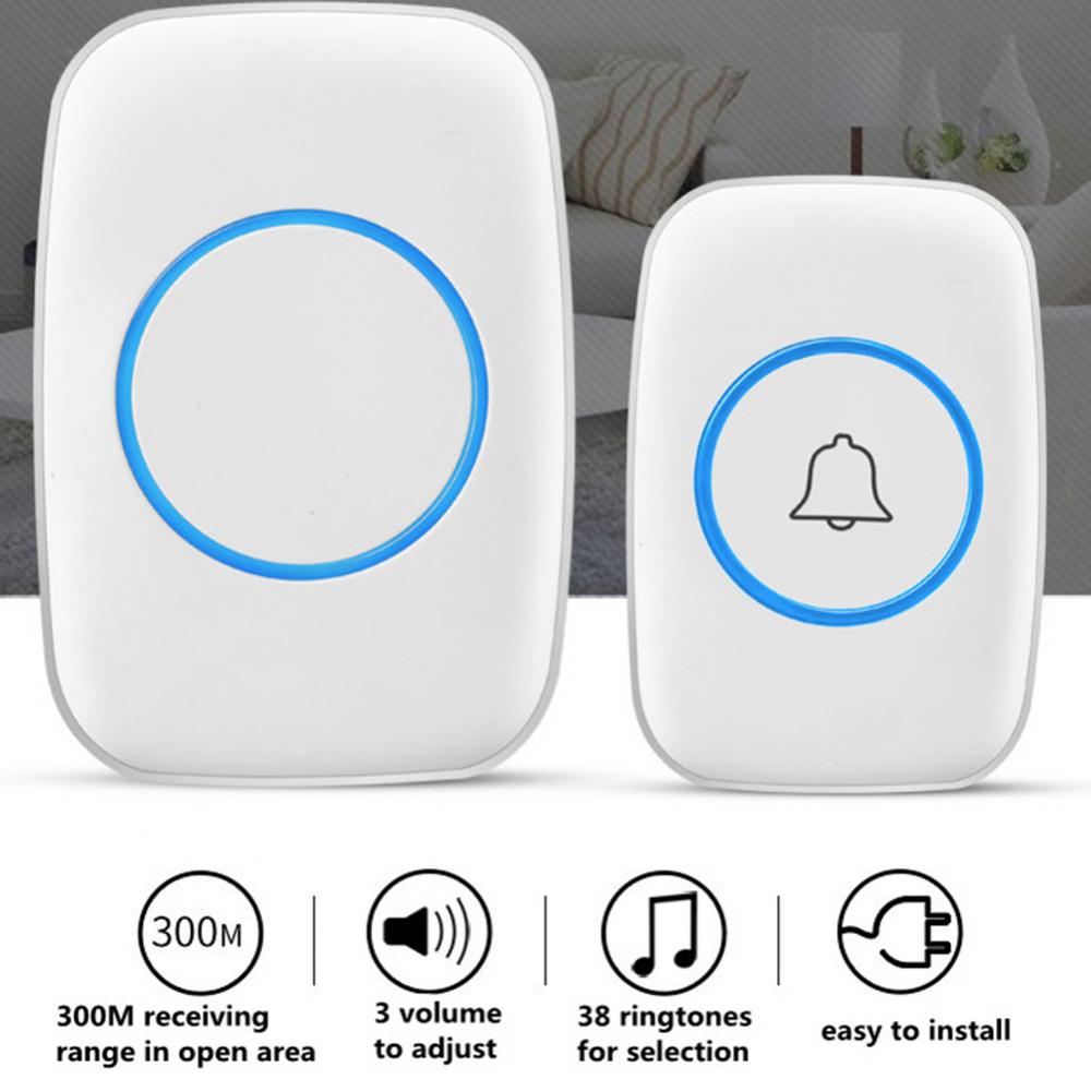 A10 Waterproof Wireless Doorbell 300m Remote Door ... – Grandado