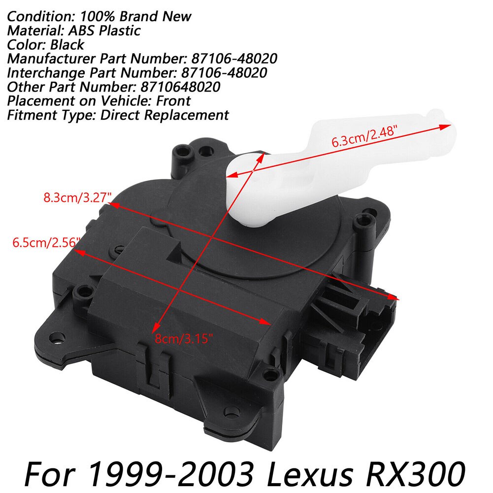 87106 48020 spjæld klimakontrol mix servo auto let... – Grandado