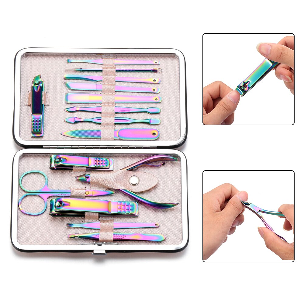 15pcs Roestvrij Staal Manicure Tool Set Profession... – Grandado