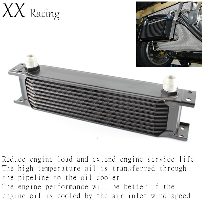 Universal 10 layer engine oil cooler car engine ge... – Grandado