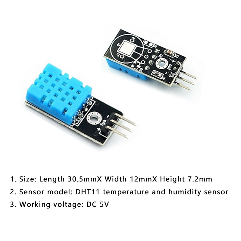 DC 5V 1Pcs DHT11 Temperature and Humidity Sensor D... – Grandado
