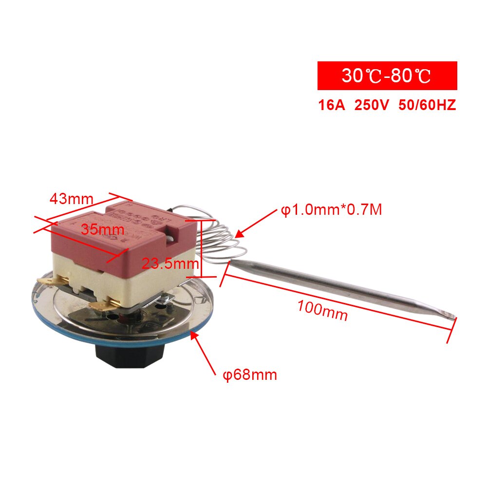 LJXH Boiler Temperatuurregelaar 30-80/30-110/50-30... – Vicedeal